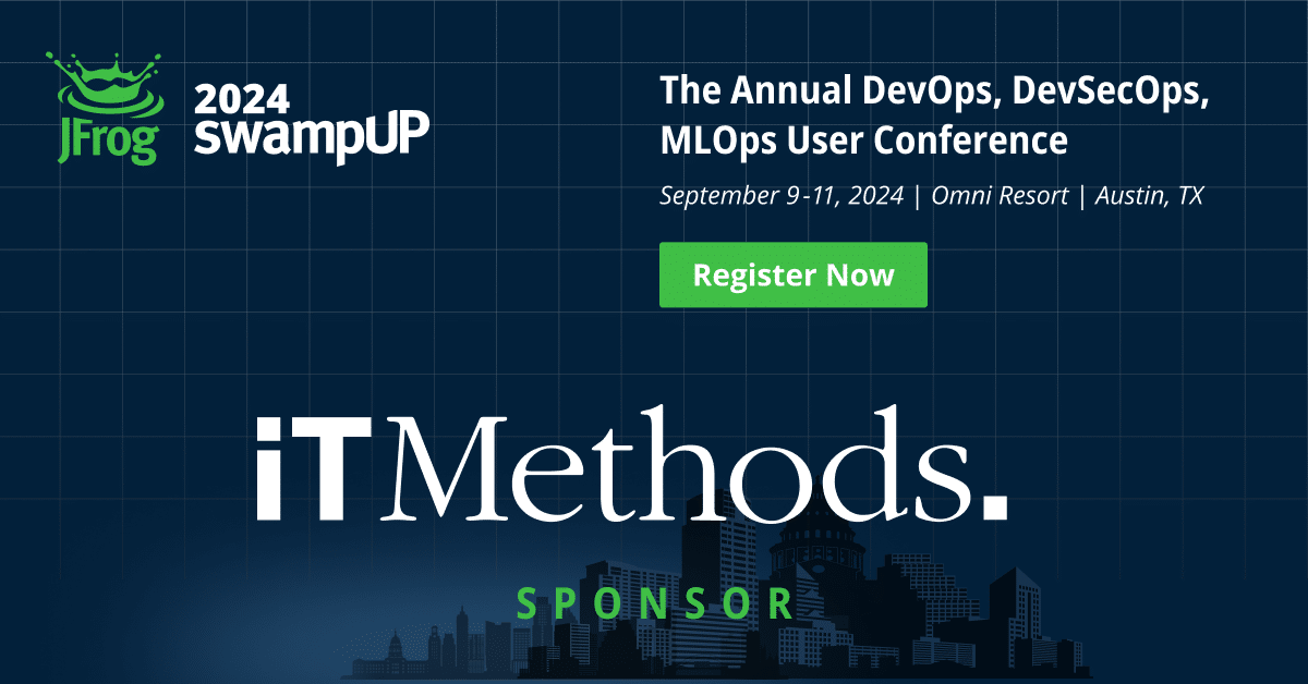 Meet iTMethods at JFrog swampUp 2024